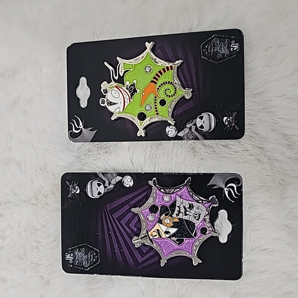 Disney | Other | Disney The Nightmare Before Christmas Enamel Pins Set ...